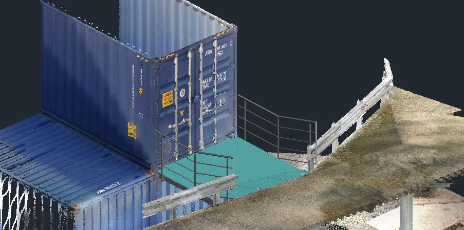 Passerelle d'accès conteneur | SJC3D